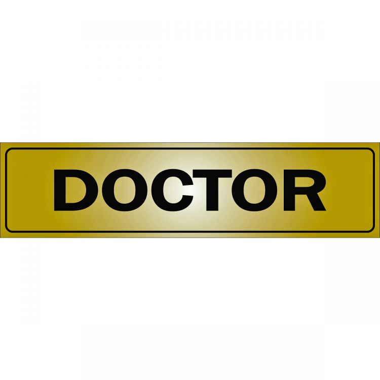 2inchx 8inch gold metl stik sign from Klassen Bronze Ltd