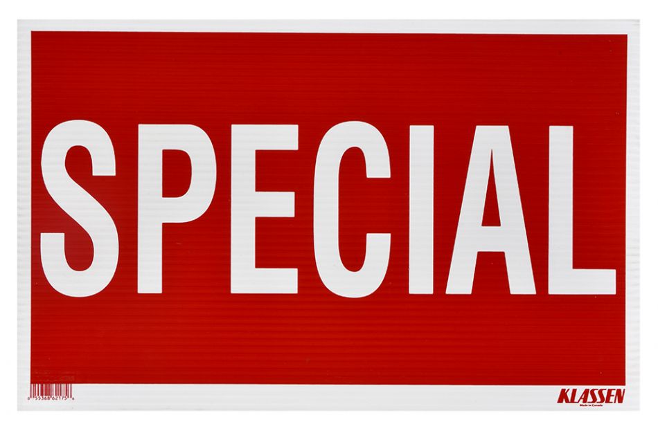 12inch x 19inch mini jumbo signs from Klassen Bronze Ltd