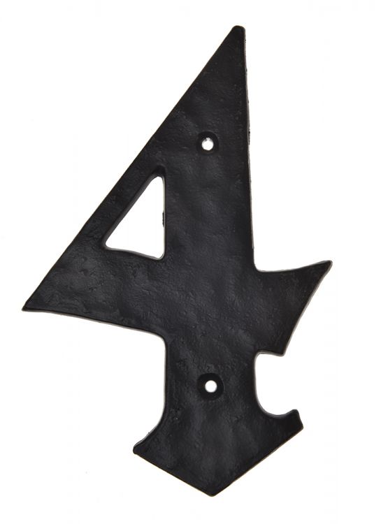 8inch black tudor numbers from Klassen Bronze Ltd