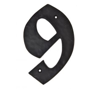 8inch black tudor numbers from Klassen Bronze Ltd