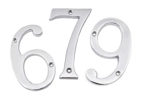 new five inch house numbers from Klassen Bronze Ltd